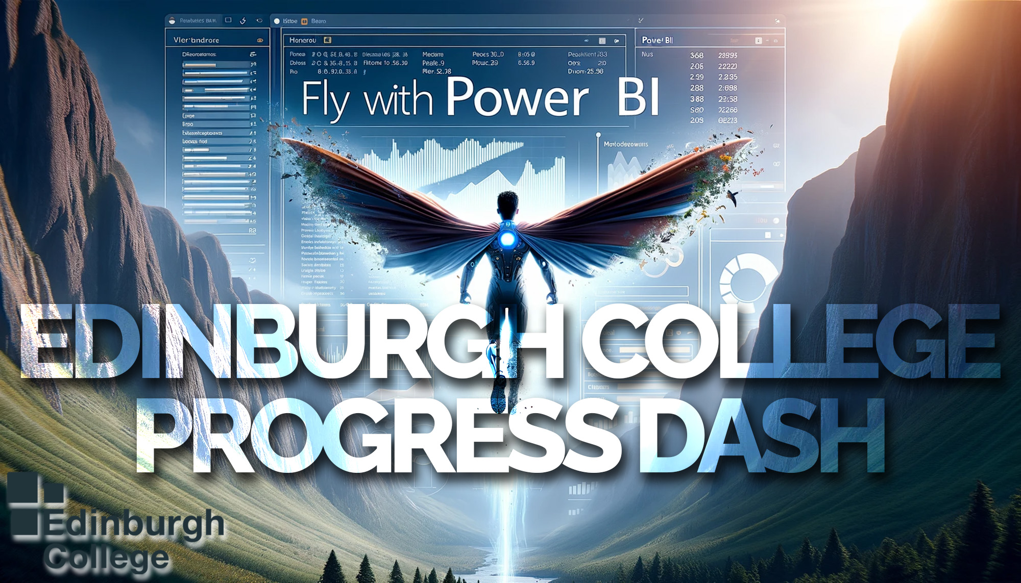 Fly with Power BI – Edinburgh College Version – Data Education in Colleges